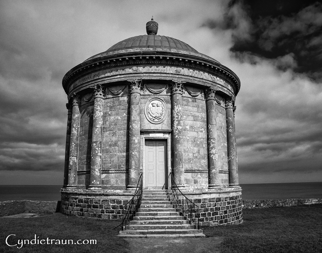 Mussenden Temple – Northern Ireland – Monochromia