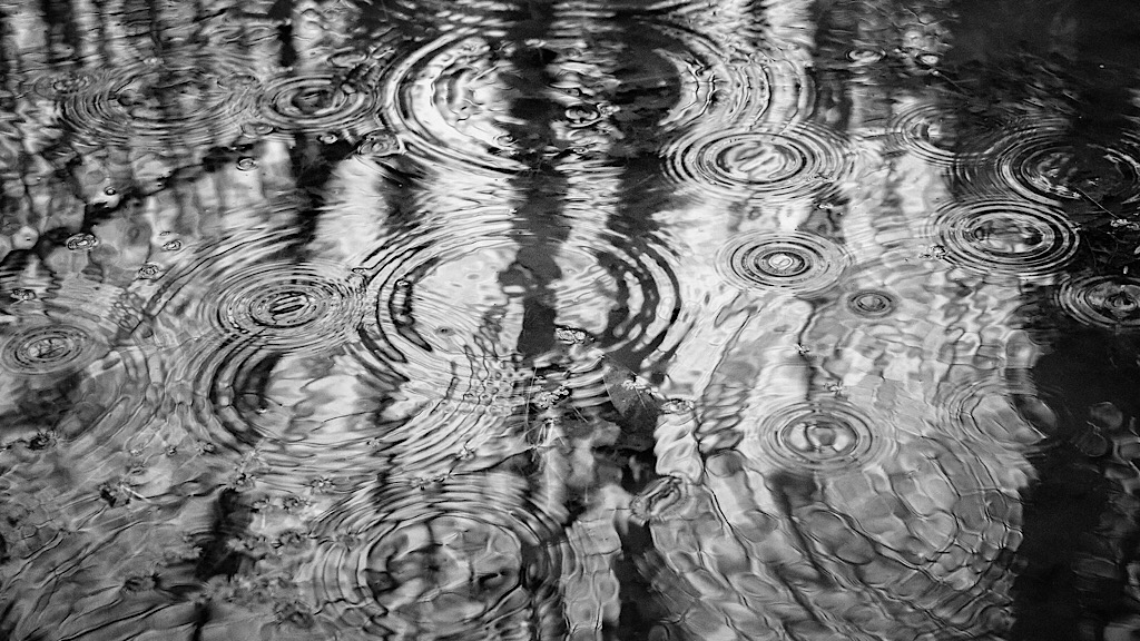 It’s raining again…. – Monochromia