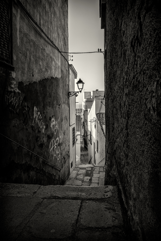 Small alley – Monochromia